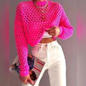 Sweaters | Crochet Cover Top | Poshmark